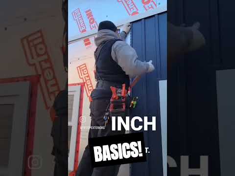 Basics of vinyl board and batten. #exterior #boardandbatten #sidingcontractor #sidinginstallation