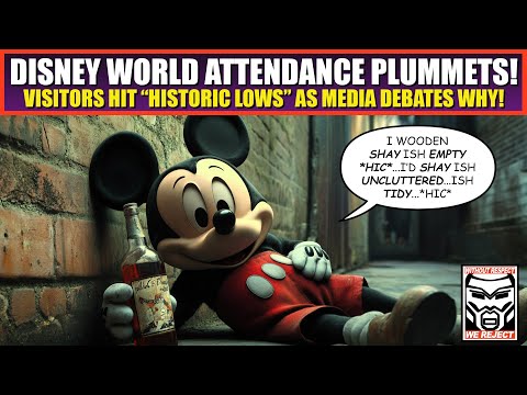 Disney Theme Park Attendance PLUMMETS, Lowest in DECADE | Is It Heat, Epic Universe, or The AGENDA?