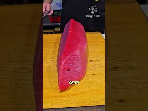 Why Tuna Meat Has Two Colors—Explained! 🐟 #shortvideo #shorts