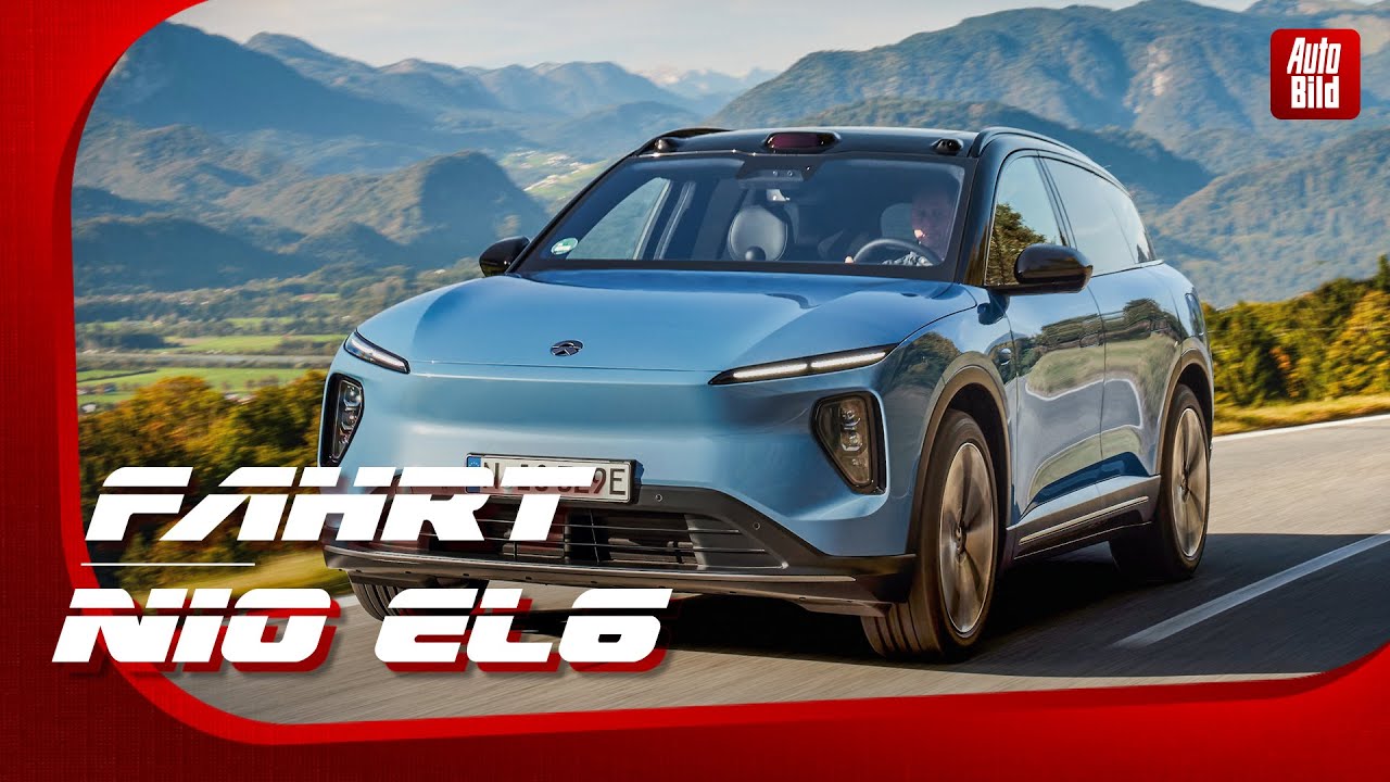 Nio EL6 (2023) | Six-wheeler from China: Is the Nio EL6 a jackpot? | First drive with Thomas Geiger
