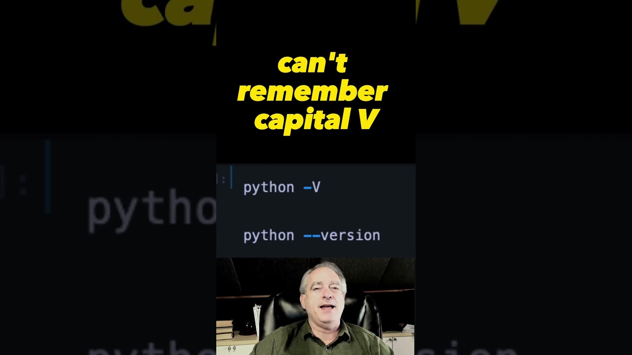 Check installed python version 🐍 #shorts