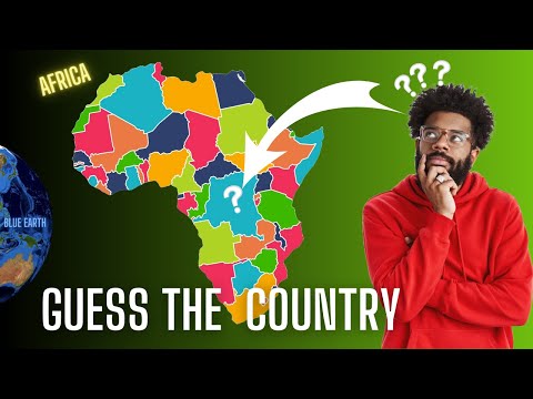Guess the African country on a map - Africa Map Quiz ππΊ
