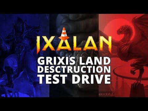 Grixis Land Destruction Ixalan Standard Test Drive | MTGO Stream
