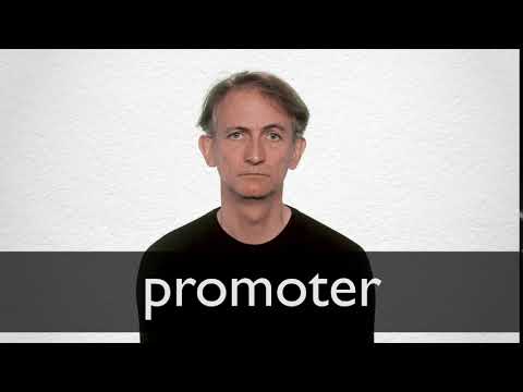 PROMOTER definition and meaning | Collins English Dictionary