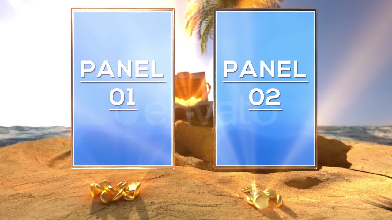 Raffle / Sweepstake Template - Treasure Chest