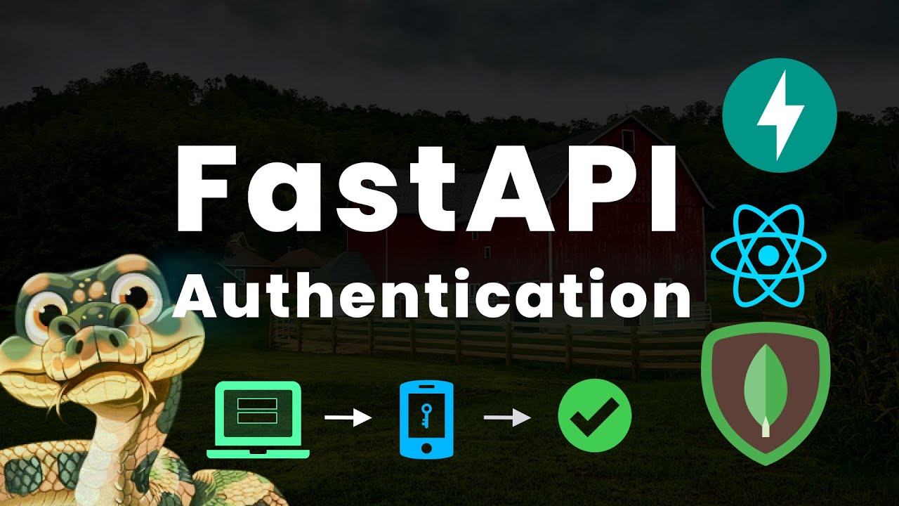 FARM Stack (FastAPI + React + MongoDB) | Full Stack Authentication Project #webdevelopment
