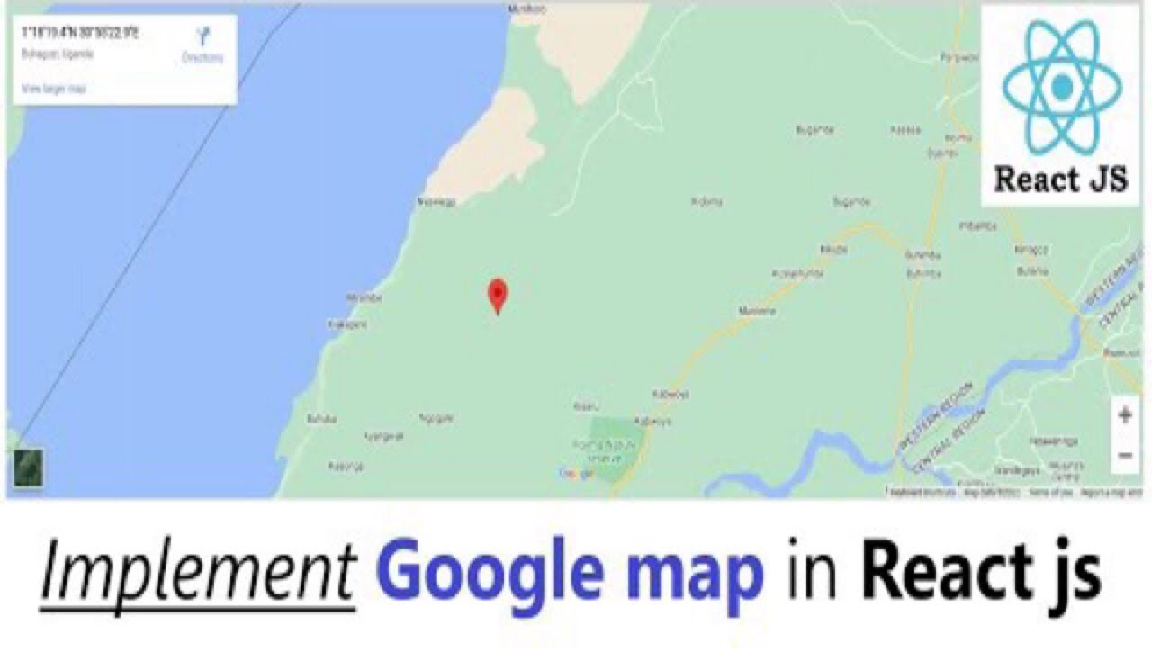 Implement Google Map with Marker in React JS || Change Latitude and Longitude in React js