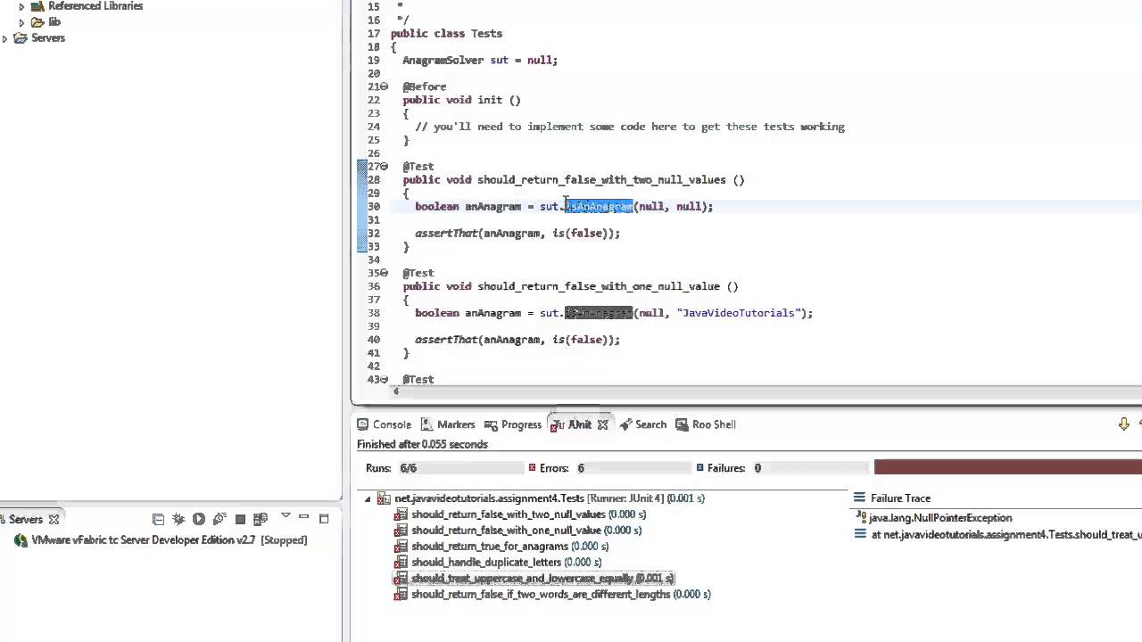 Java Practice Assignment #4 - Setup Video