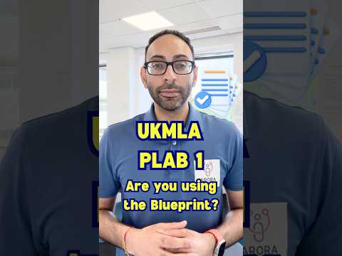 🔵 UKMLA PLAB 1… are you using the GMC Blueprint? #plab #plab1 #ukmla