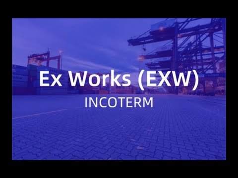 EXW-"ex-works delivery"