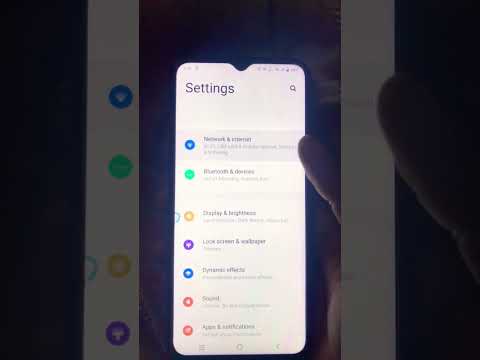 Vivo Y21 Network manager ||#shorts #vivo