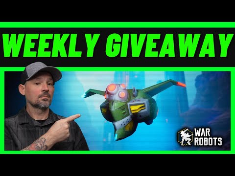 War Robots Prime Ward Drone Giveaway | WR Weekly Giveaway