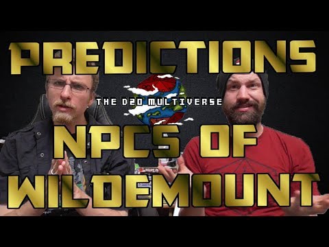 Critical Role New Character Predictions | NPCs of Wildemount!
