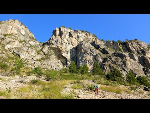Climbing Lys Sajous on Paroi des Lys Aug 2024