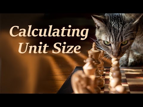 Calculating unit size