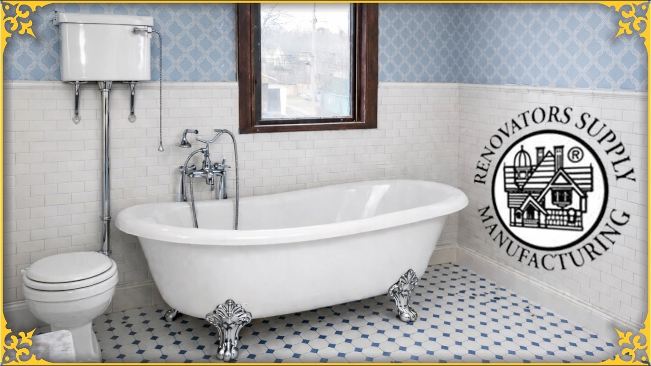 HIGH TANK Toilet Unboxing from Renovators Supply