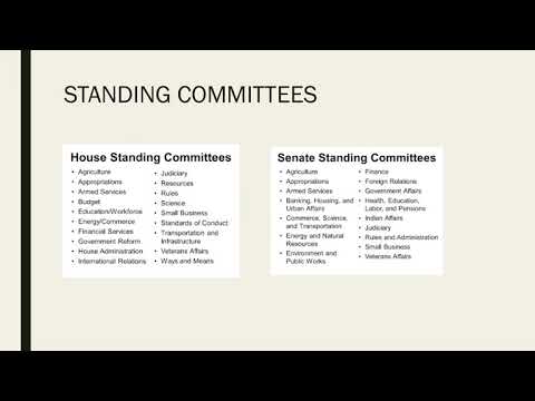 congressional committee video notes