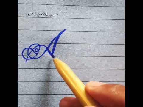 Areesha name | Beautiful calligraphy | #shorts #viral #art