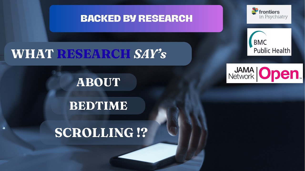How to STOP Using Your Phone Before Bed  | Research backed | Lifestyle