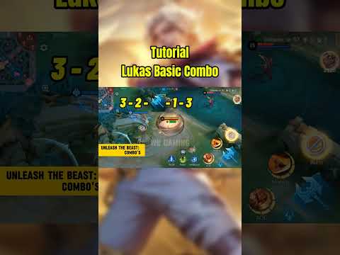 new hero "LUKAS" tutorial basic combo #mlbbnewhero #lukasmlbb #mlbb #mlbbshorts #ytshortsvideo