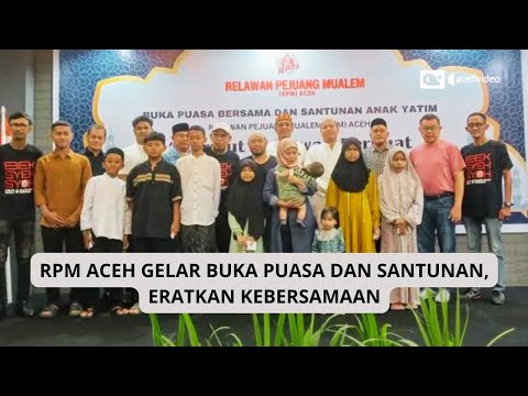 Momentum Ramadan, RPM Aceh Santuni Anak Yatim dan Jalin Silaturahmi