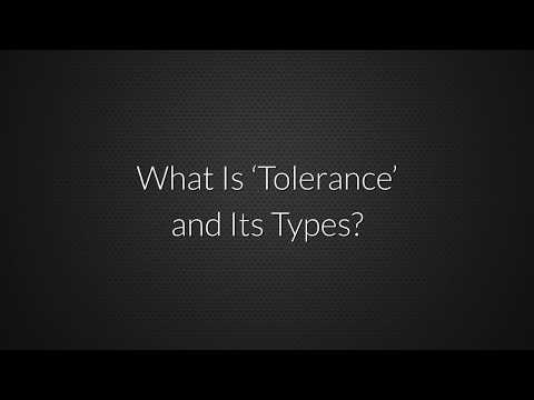 What Is ‘Tolerance’ and Its Types? - Addiction Overview