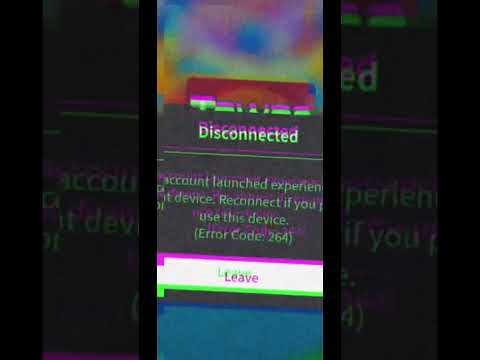 error code 264β¦ π¨