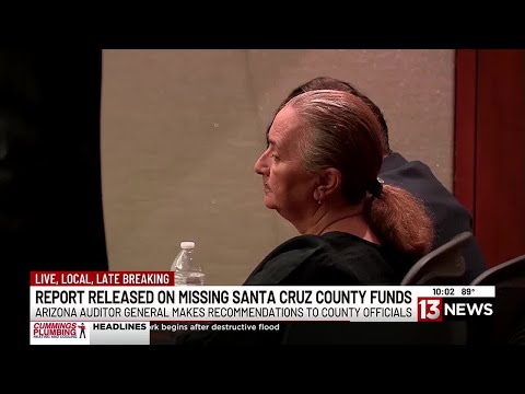 Arizona Auditor General releases report on missing Santa Cruz County funds