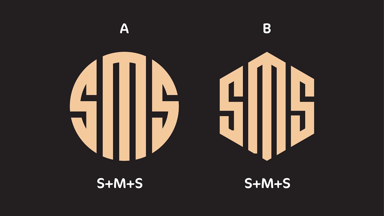 How To Draw Any Letters Logo In Polygon & Circle | Adobe Illustrator Tutorials | Graphic Hunters