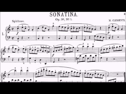 Con Brio Exam (CBE) Grade 4 Clementi Sonatina Op.36 No.1 in C (Complete) Sheet Music