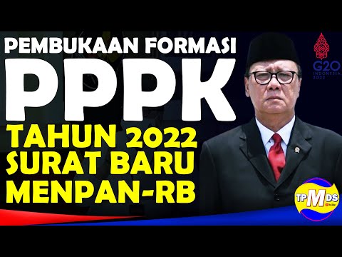 Baru Saja Kemenpan Rb Keluarkan Surat Khusus Untuk PPPK 2022
