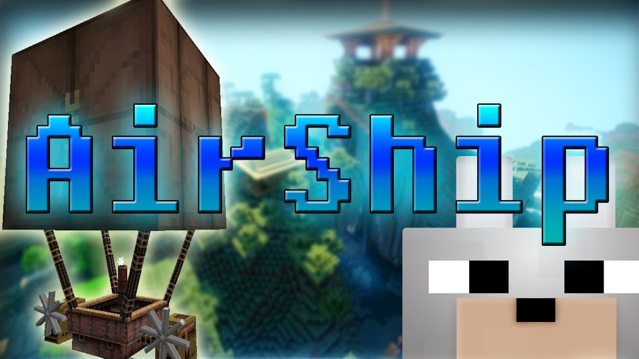 Minecraft Mods - Steampunk Airship 1.4.6 Review and Tutorial