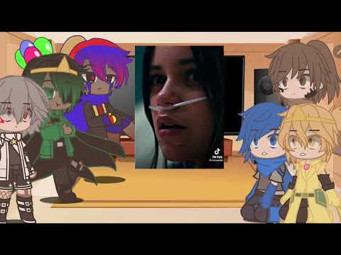 sans aus react to Killer as tara from Scream|Fake BLOOD|Fake all|gacha Club|killer_sans