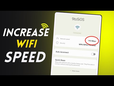 How To Increase WiFi Speed on Android 2024