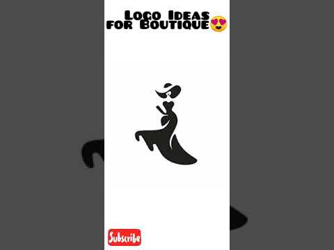 Logo Ideas For Boutique😍 | Modern Vector Logos | Subscribe For More | Mahnoor Saeed | #Shorts