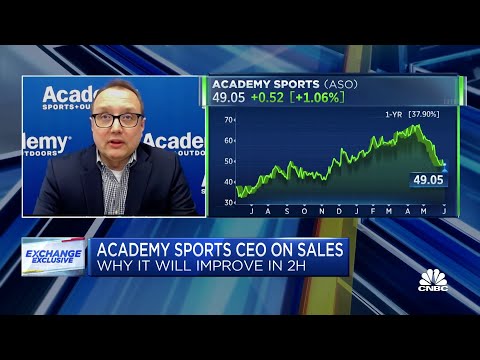 Customer spending is bifurcated between value and newness, says Academy Sports' Steve Lawrence
