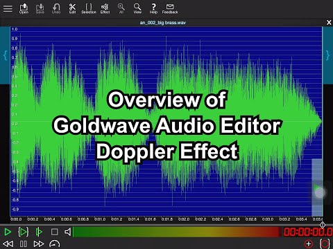 Goldwave Audio Editor Doppler Effect (overview) — Loopy Pro Forum