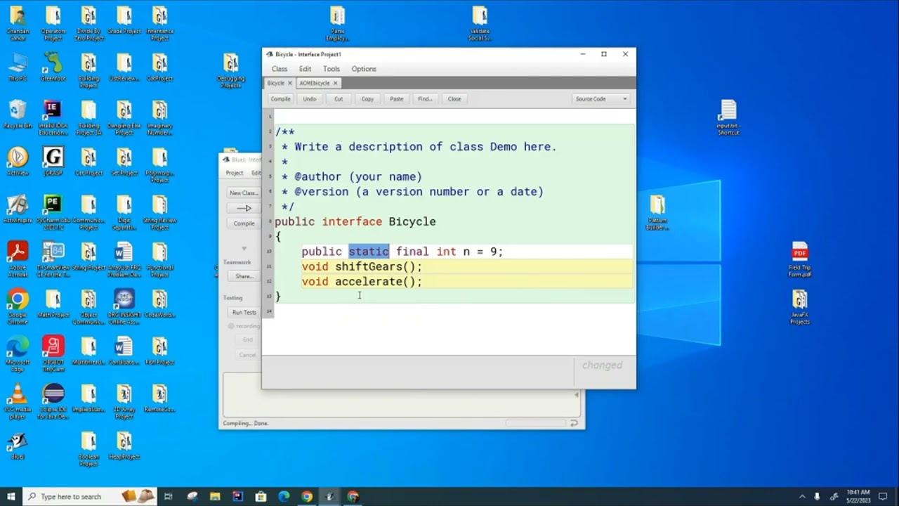 CSA 097: Java Interfaces Can Contain Constants and Default Methods