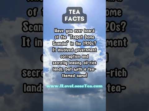 "Teapot Dome Scandal" in the 1920s involved government corruption and secretly leasing oil-rich land