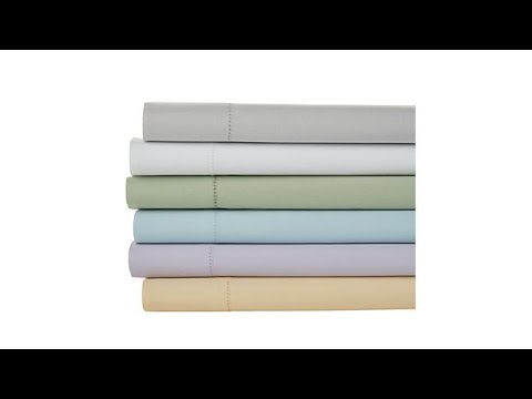 Concierge Collection 4piece Prewashed 100% Cotton Sheet ...