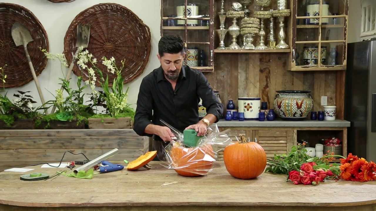 Pumpkin Floral Arrangement