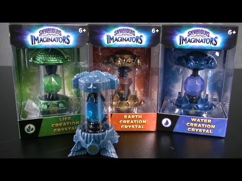 Skylanders Imaginators Air, Life, Earth & Water Creation Crystal from Activision