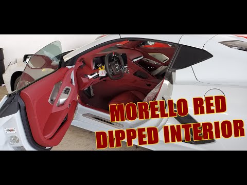 Video of Morello Red Interior - MidEngineCorvetteForum.com