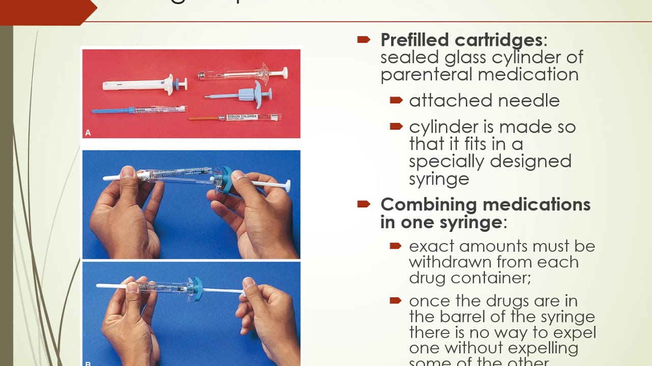 Parenteral Medication
