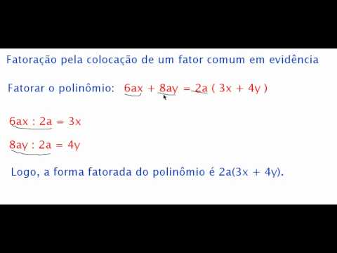 Fatoração | Educação e ciências
