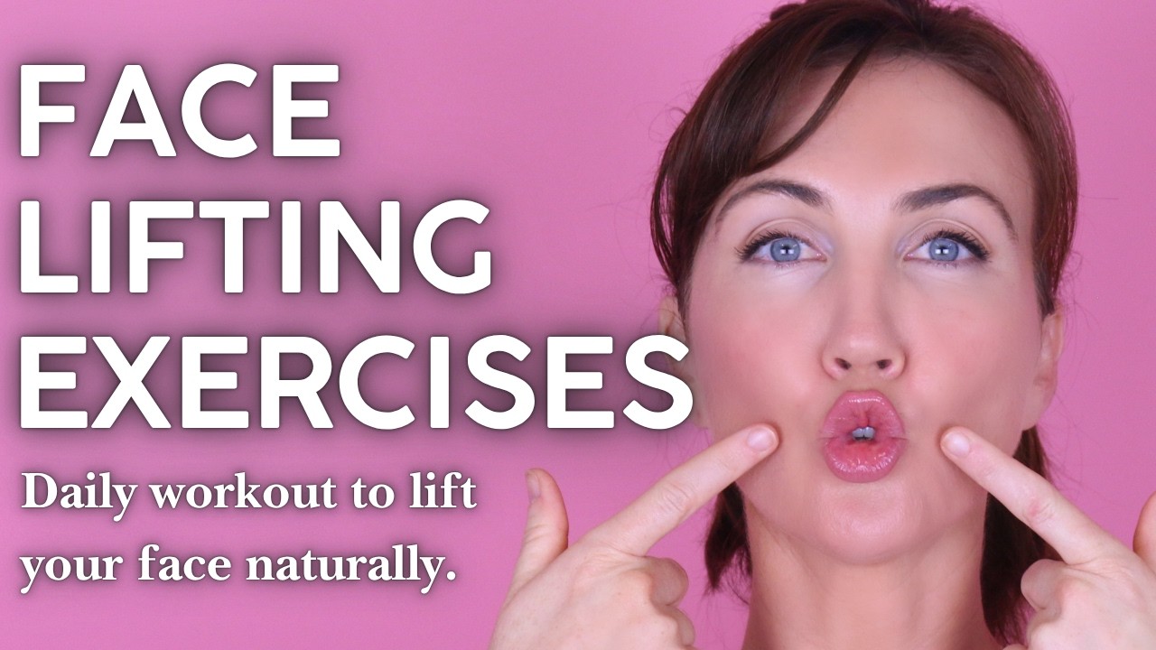 Face Lifting Exercises To TRANSFORM The Face | Ultimate Face Shaping Workout | Non-Surgical Facelift