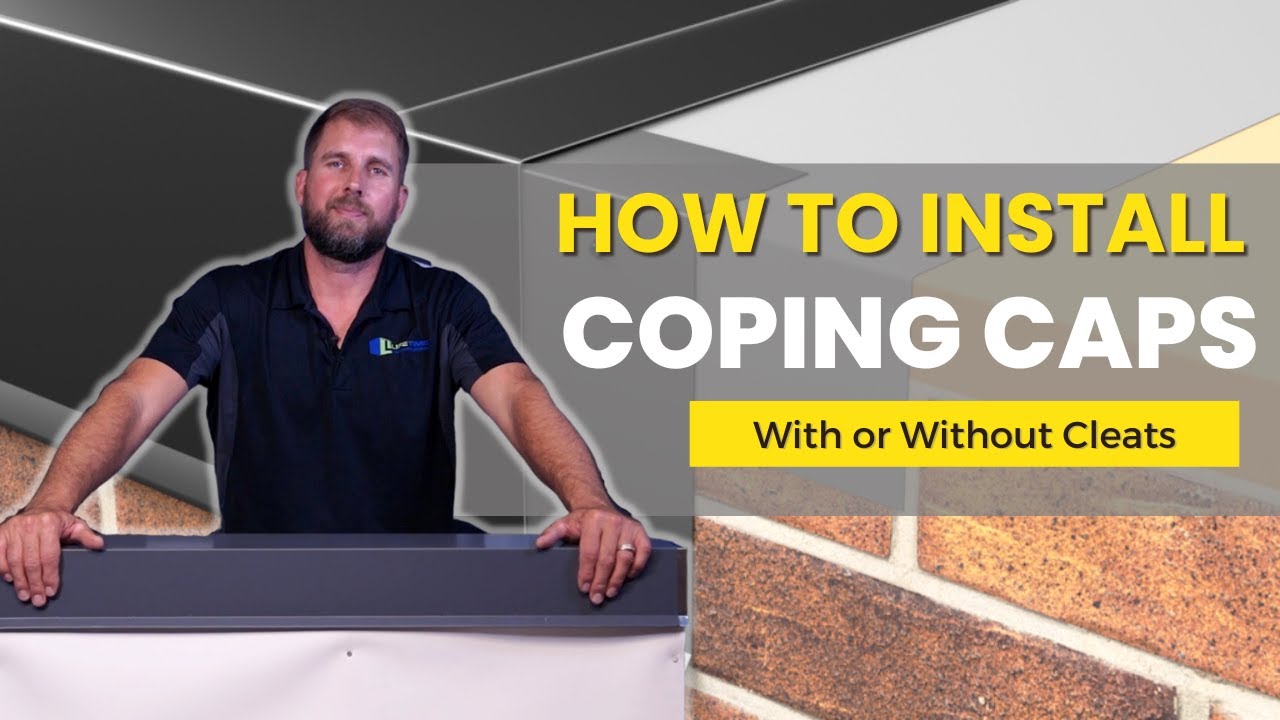 How to Install Coping Caps With and Without Cleats - Tech Tuesday