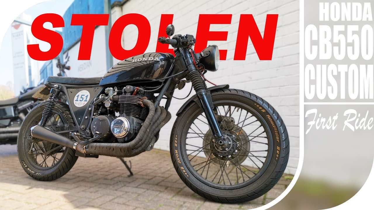 Honda CB550 Custom | First Ride