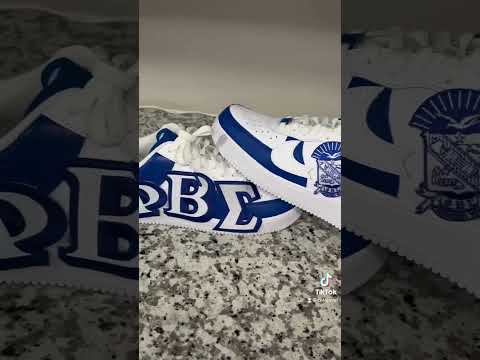 Phi Beta Sigma customs #customairforce1 #viral #customshoes #airforce #phibetasigma