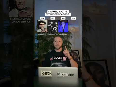 Showing You The Evolution Of A Song: Cotton Eyed Joe #shorts #music